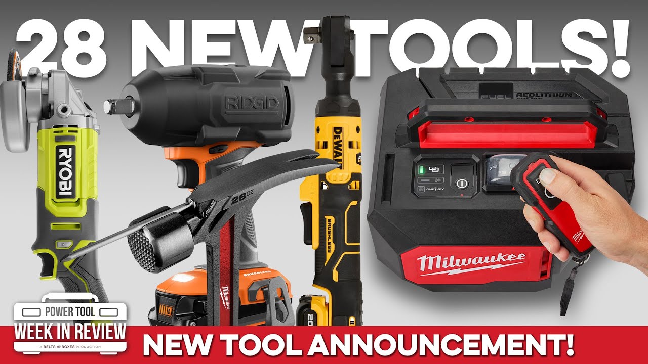 BREAKING! 28 New Power Tools Announced from Milwaukee, DeWALT, RIDGID ...