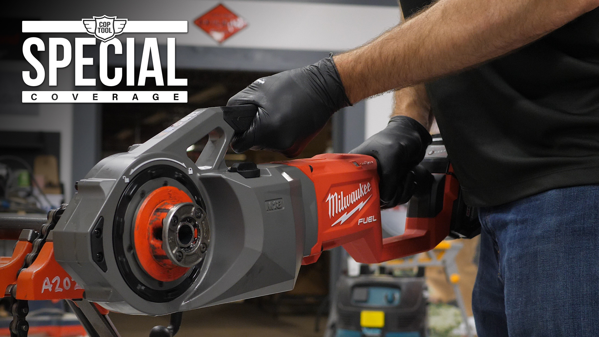 Hands on with the new M18 FUEL Pipe Threader w/ One-Key 2874-22HD ...