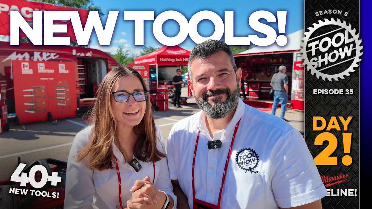 40 NEW Power Tools from Milwaukee PIPELINE 2025! Day 2! - Tool Show