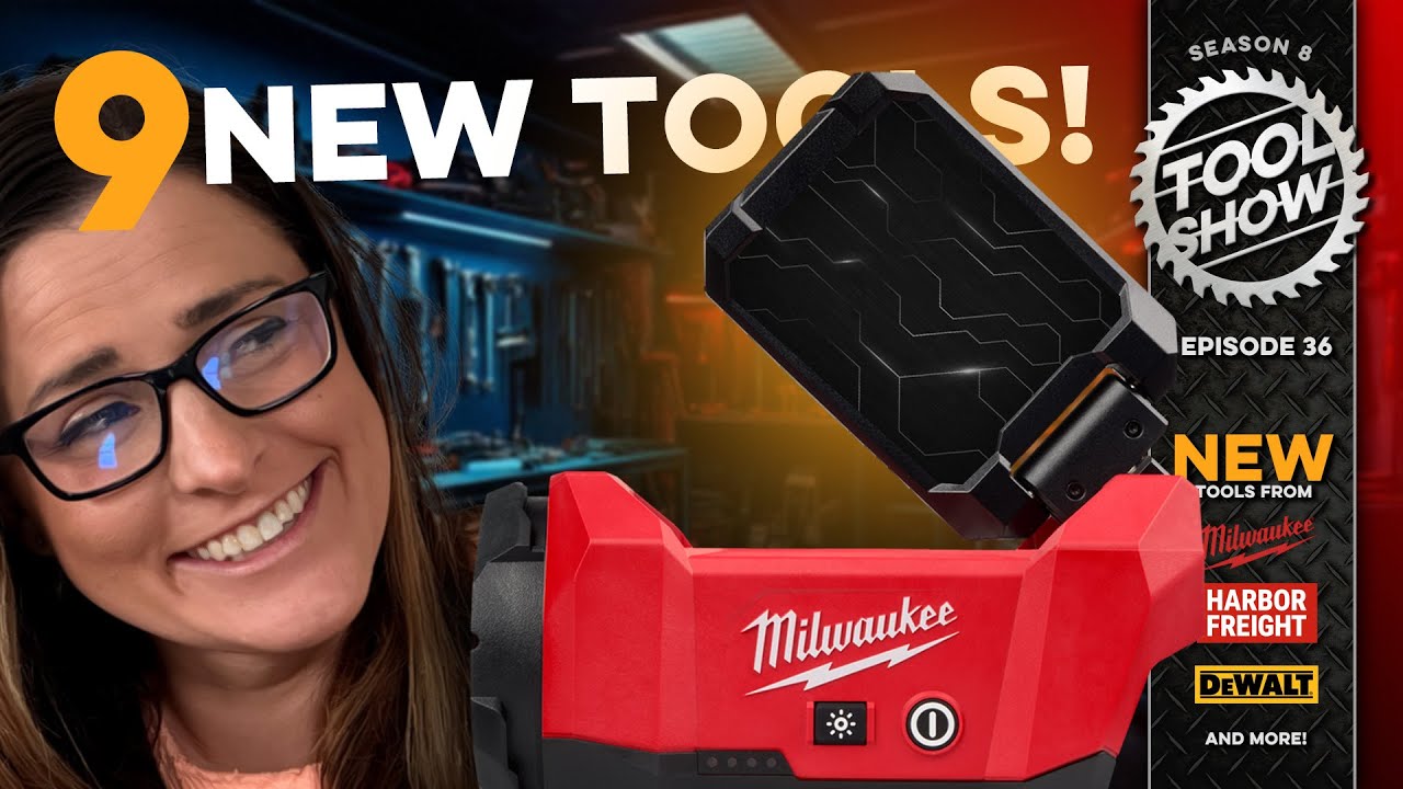 9 NEW Power Tools from Milwaukee, DeWALT, Harbor Freight, and more ...